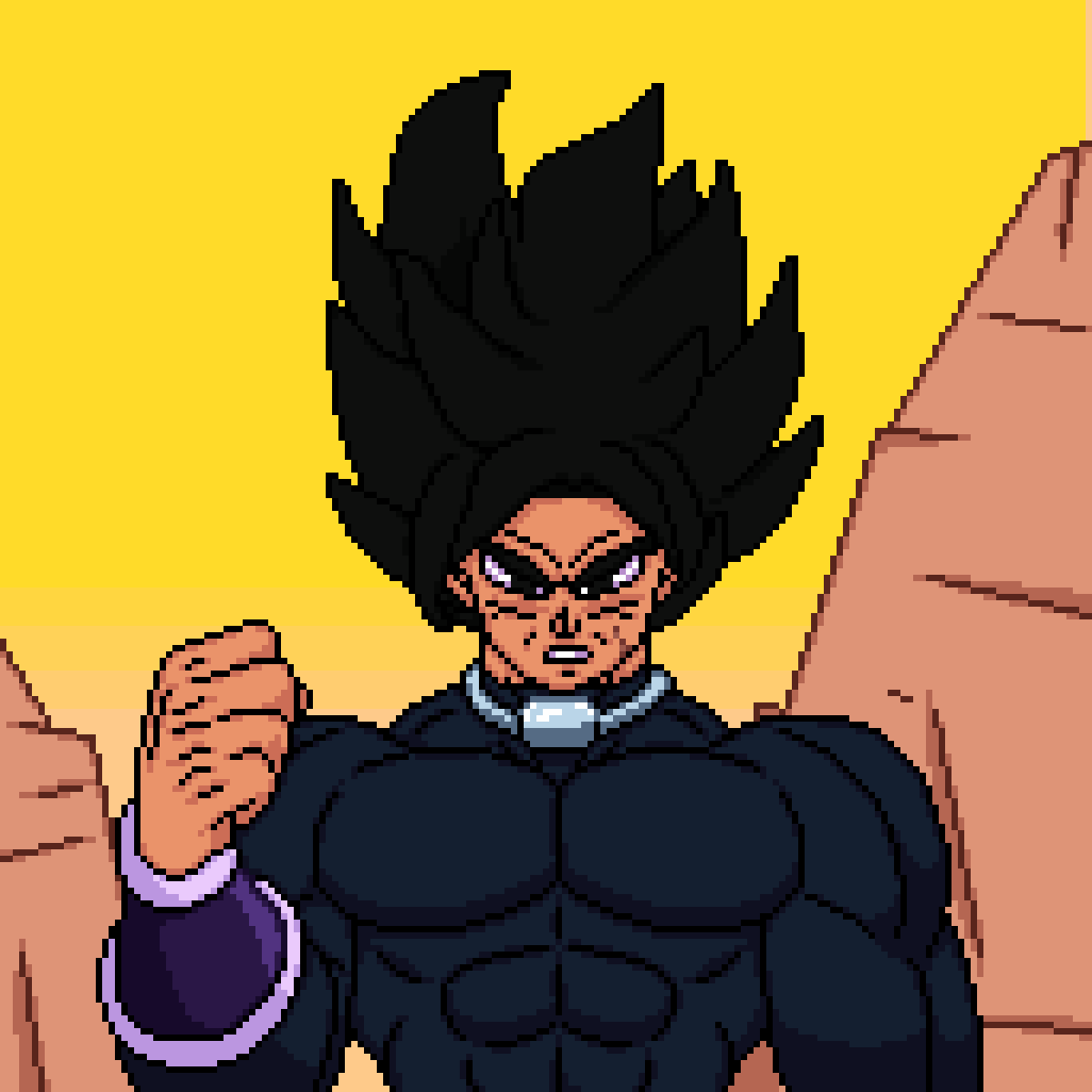 Pixilart - Broly False SSJ by Rezok