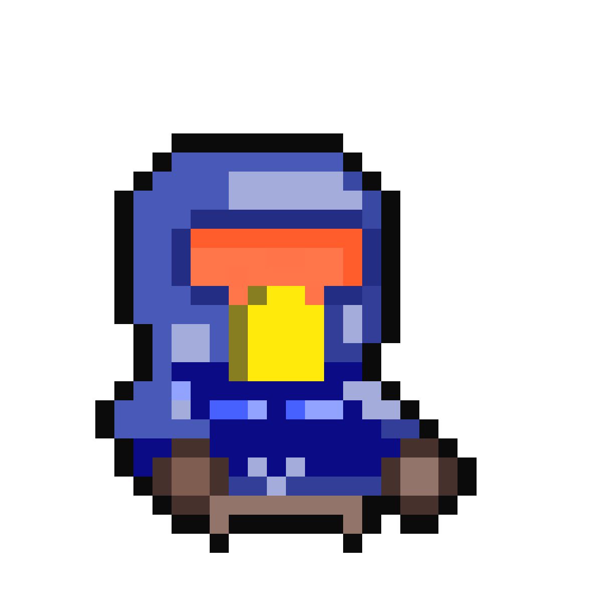 Pixilart - enter the gungeon marine by O5COUNCIL