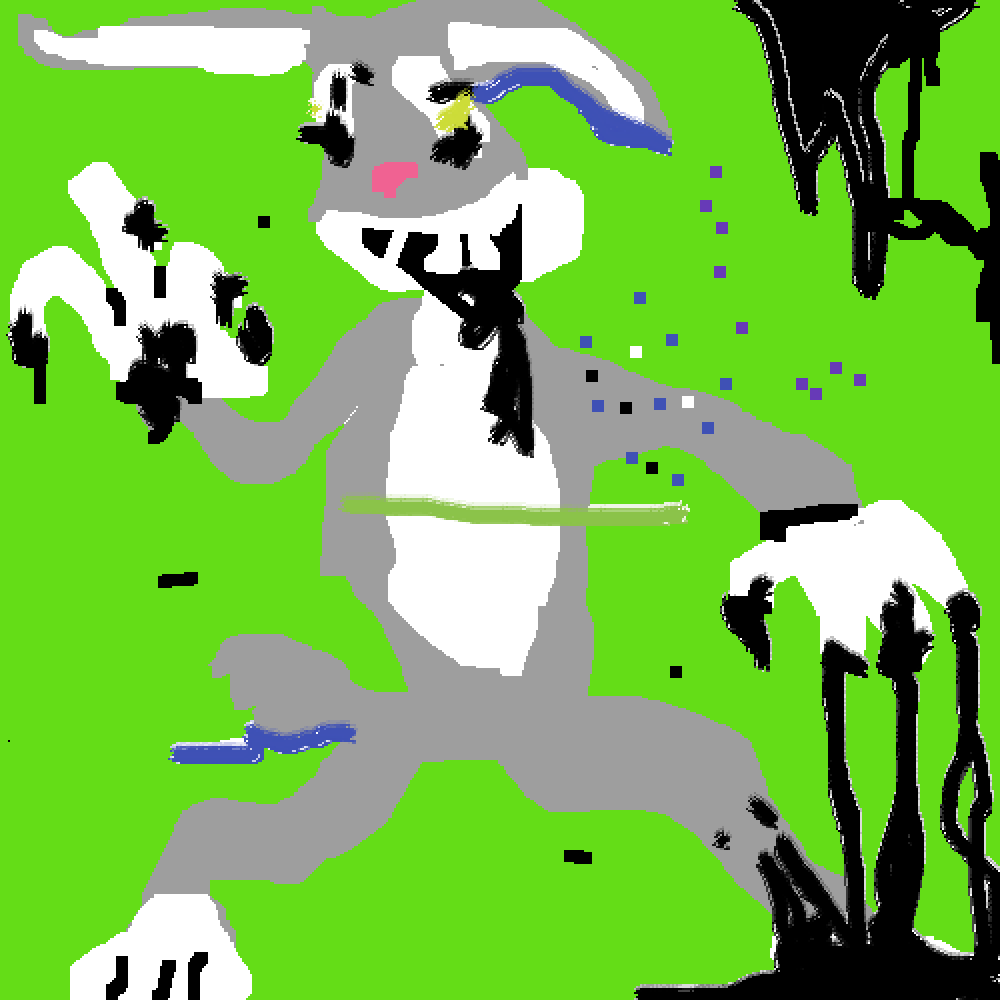Edición corrupted bugs bunny - Herramienta gratuita de dibujo en línea ...