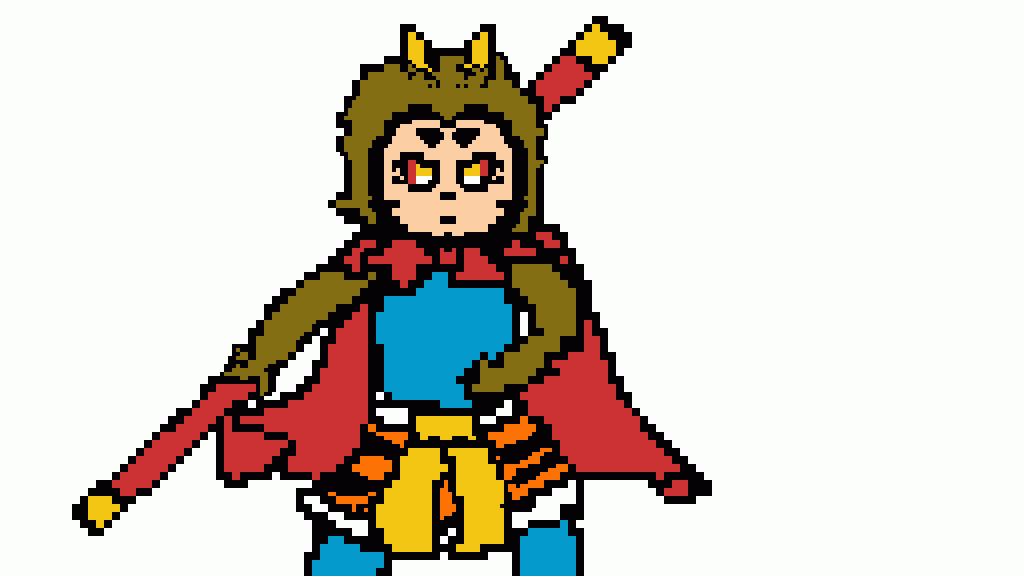 Editing Sun Wukong - Free online pixel art drawing tool - Pixilart