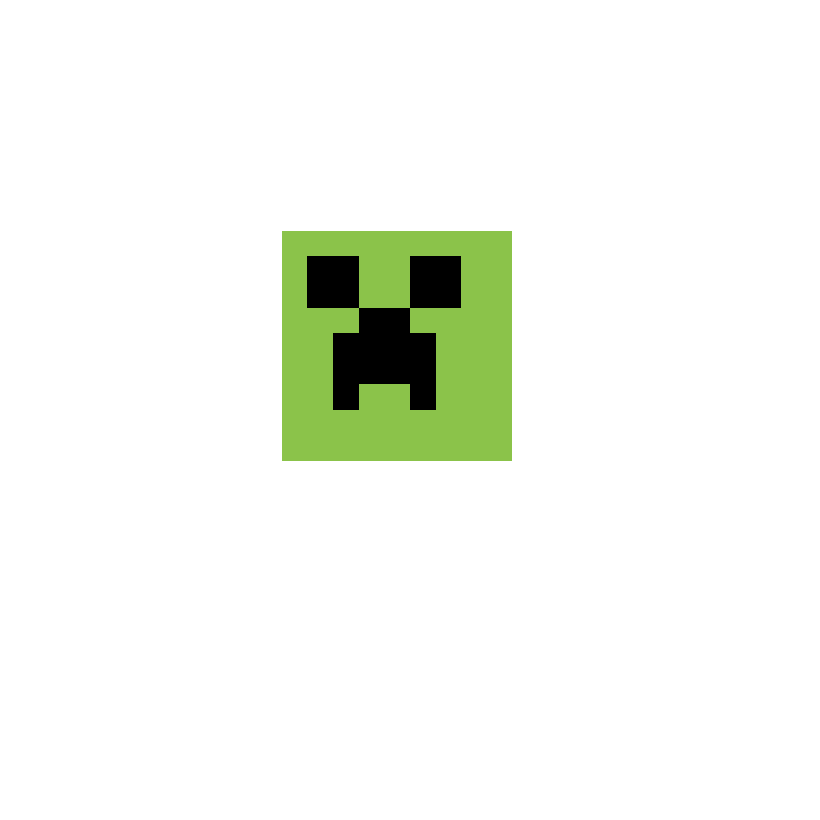Pixilart - Crepper face by Nightmaredude1