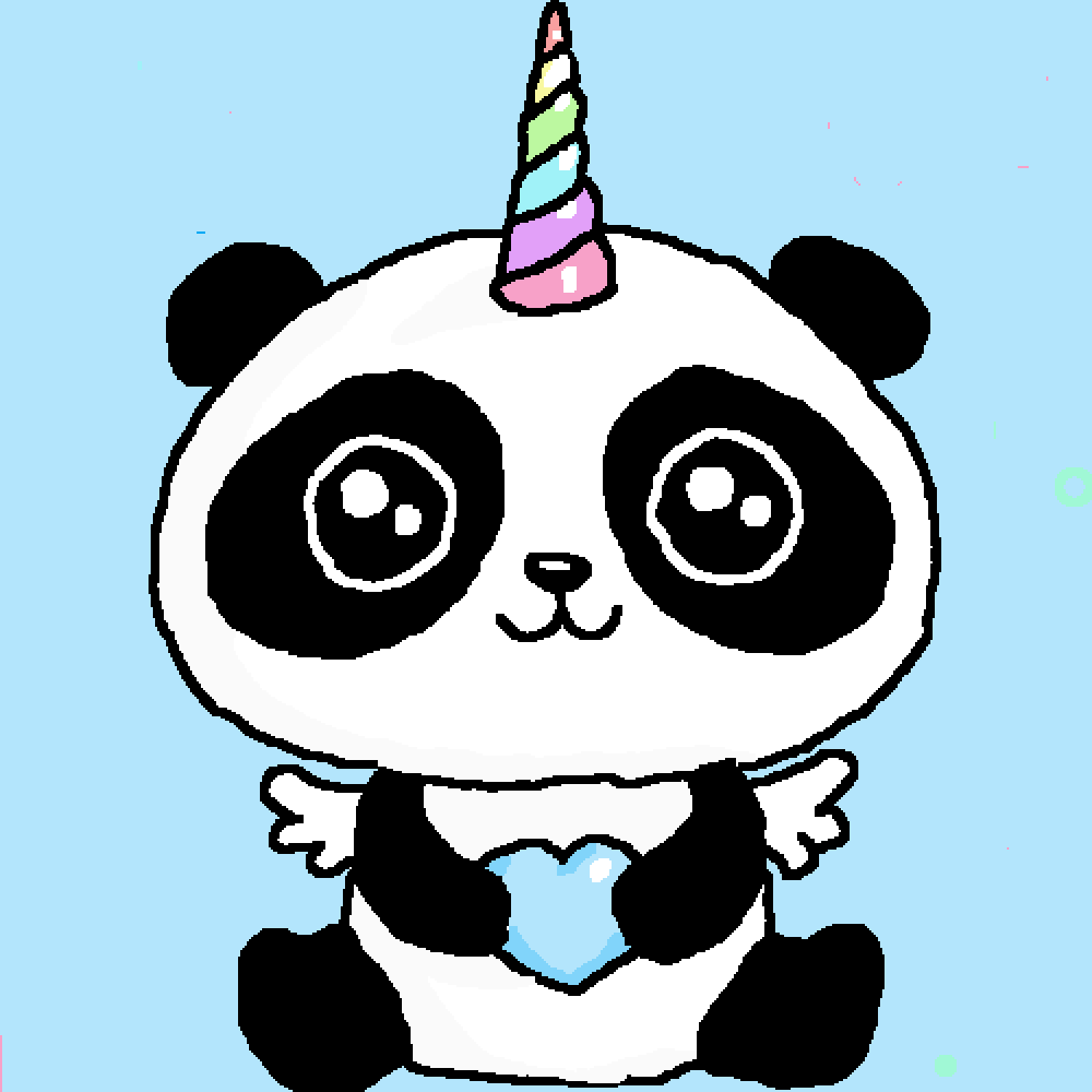Pixilart - Uni Panda by MochixPanda