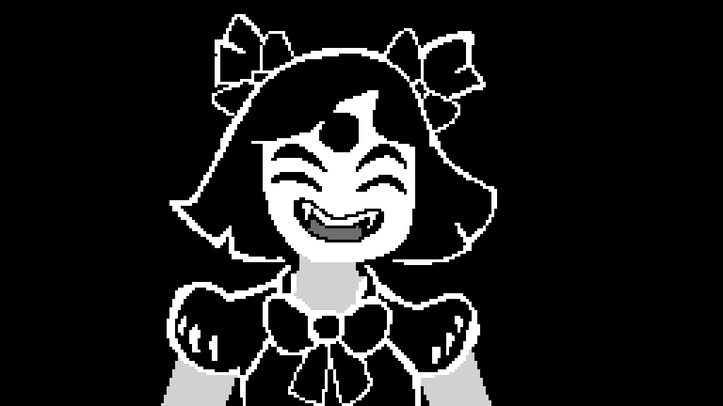 Pixilart - Muffet smiling and laughing by pinkcharlotte