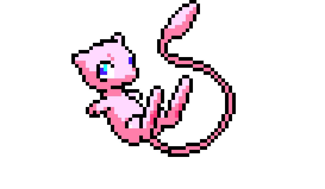 Pixilart - mew by lollollol