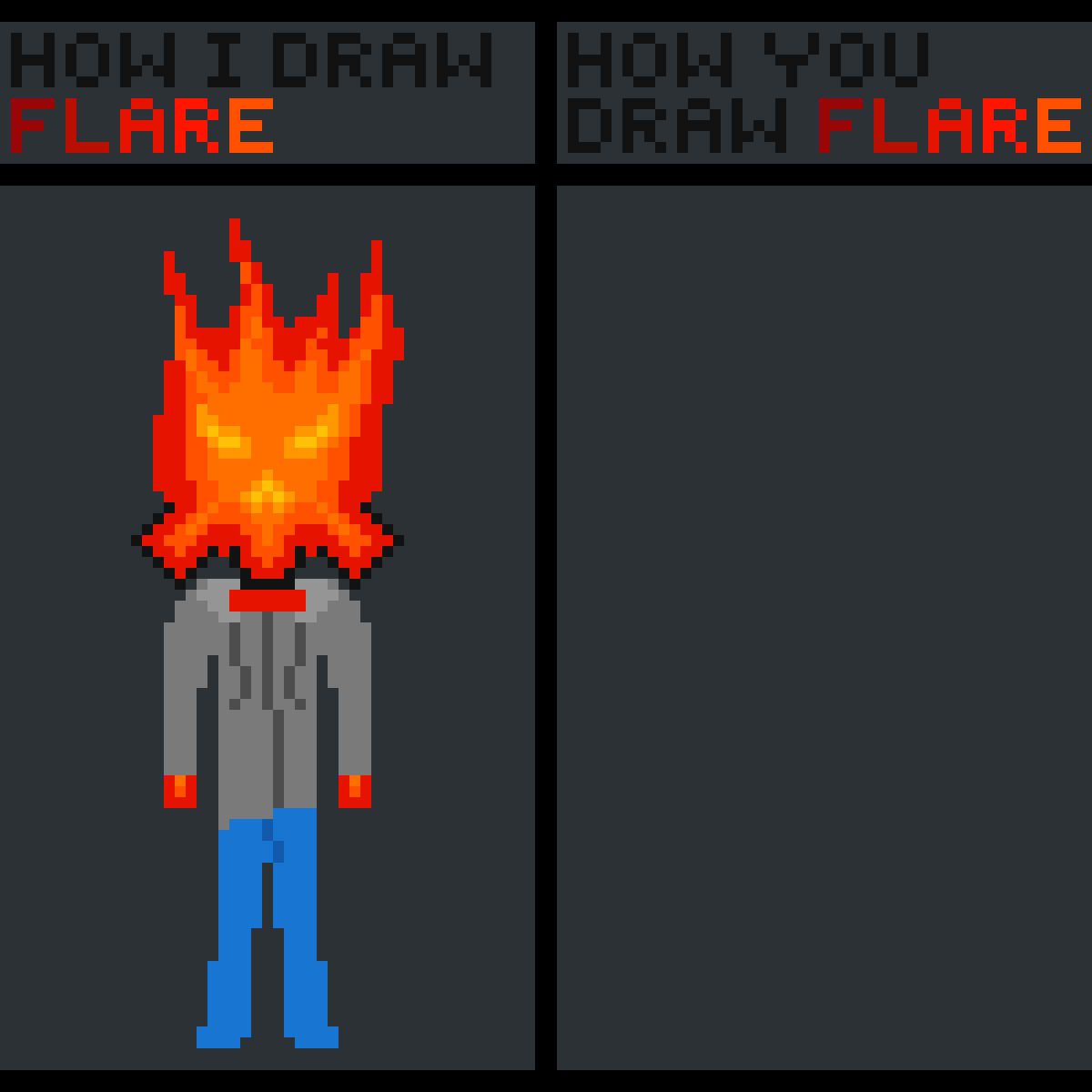 Editing How I Draw | How You Draw - Free online pixel art drawing tool ...