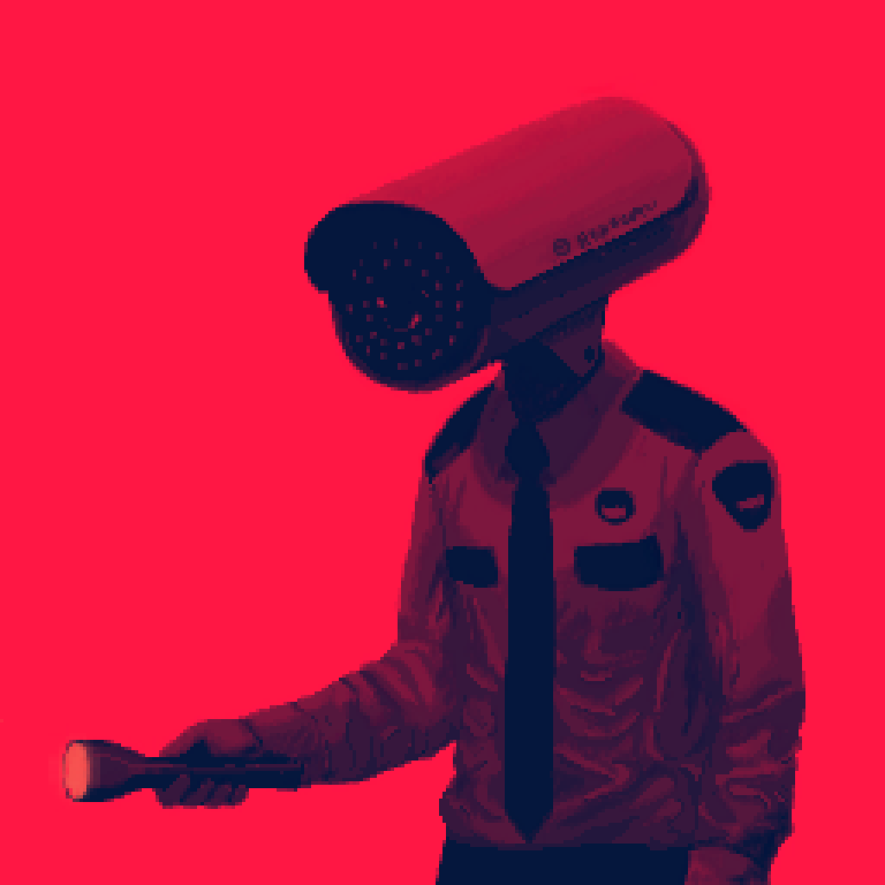 Pixilart - Security guard by Red-Muffin