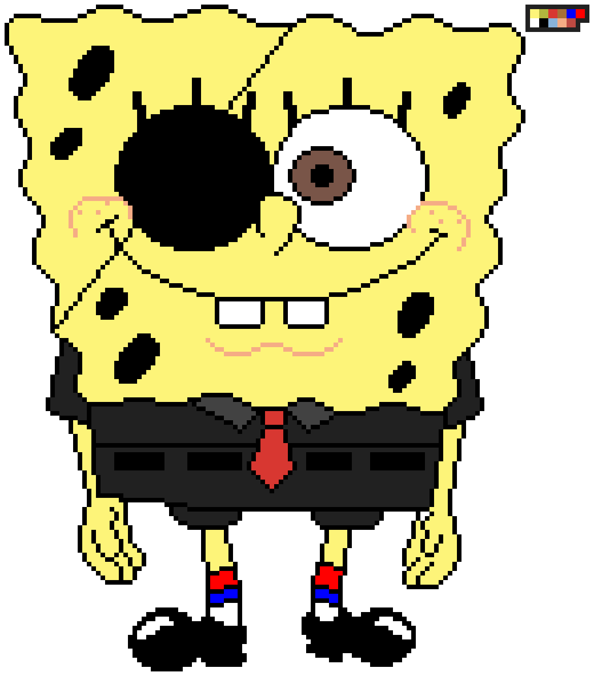 Pixilart - Pilot Spongeman by SpongeBob-fan-1