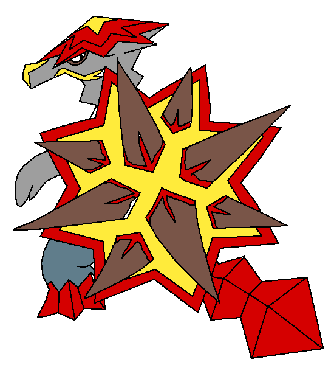 Pixilart - turtonator by Reiji-asuna