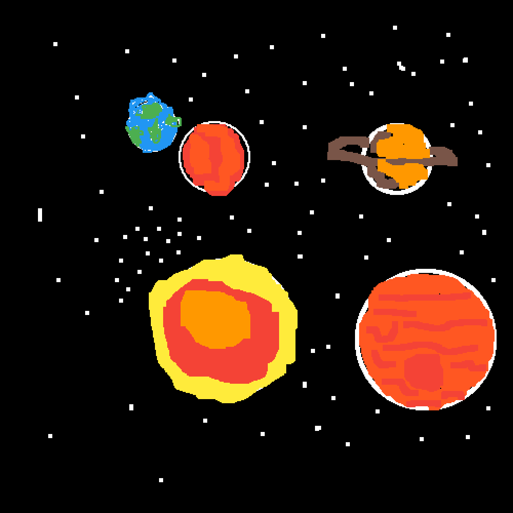 Editing galaxy - Free online pixel art drawing tool - Pixilart