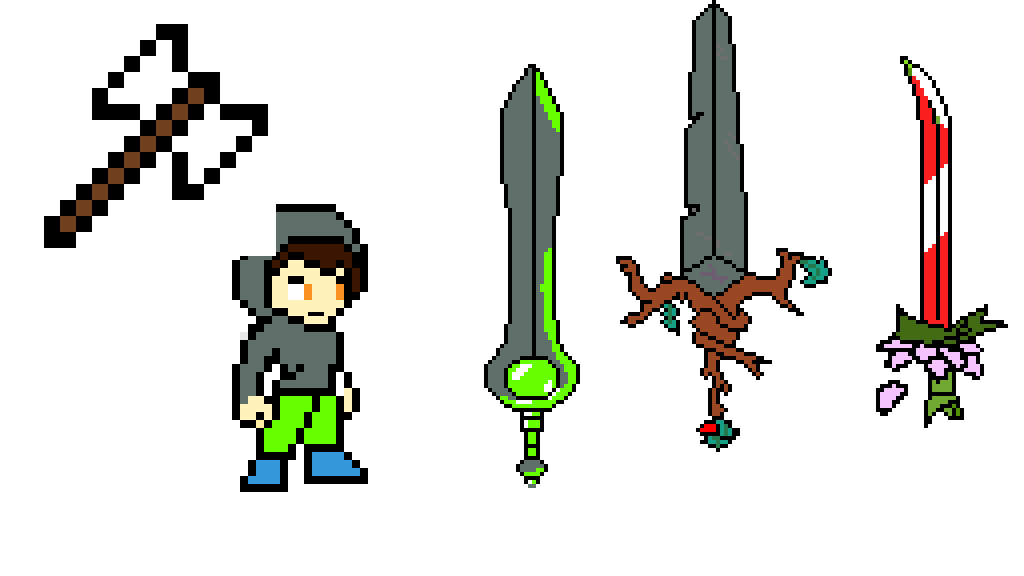 Editing danny phantom - Free online pixel art drawing tool - Pixilart