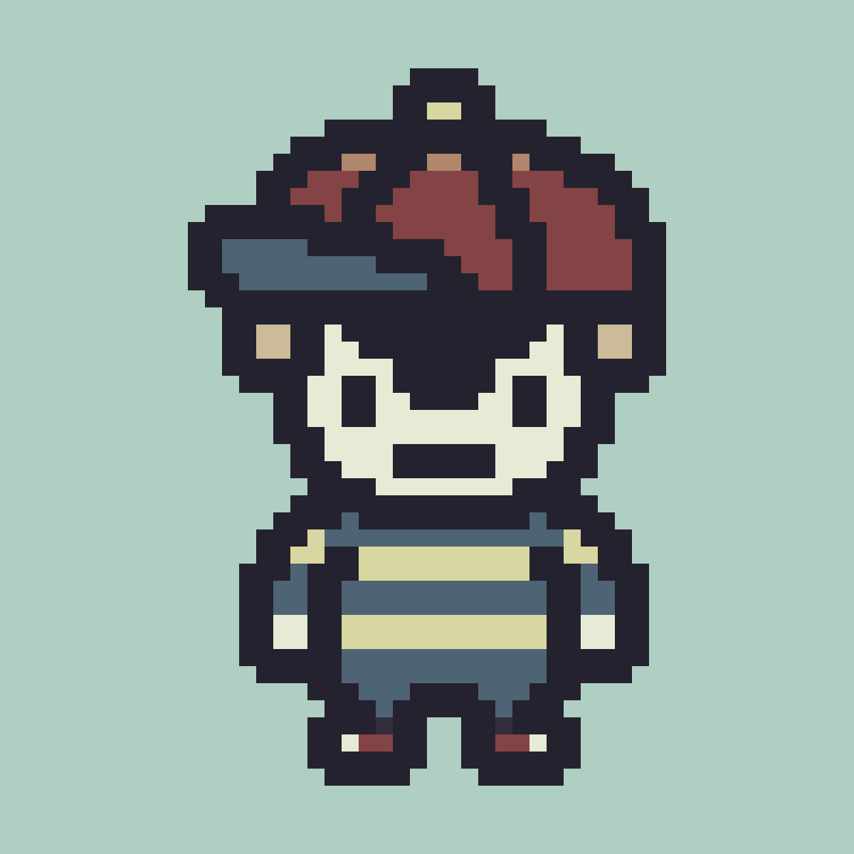 Pixilart - Custom Ness Sprite by Pixlate