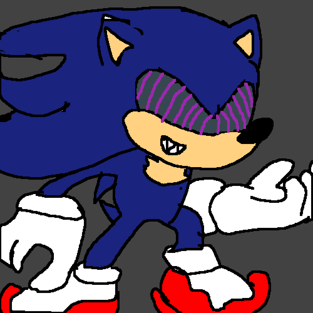 Pixilart - sonic exe phantom by bubba-boi