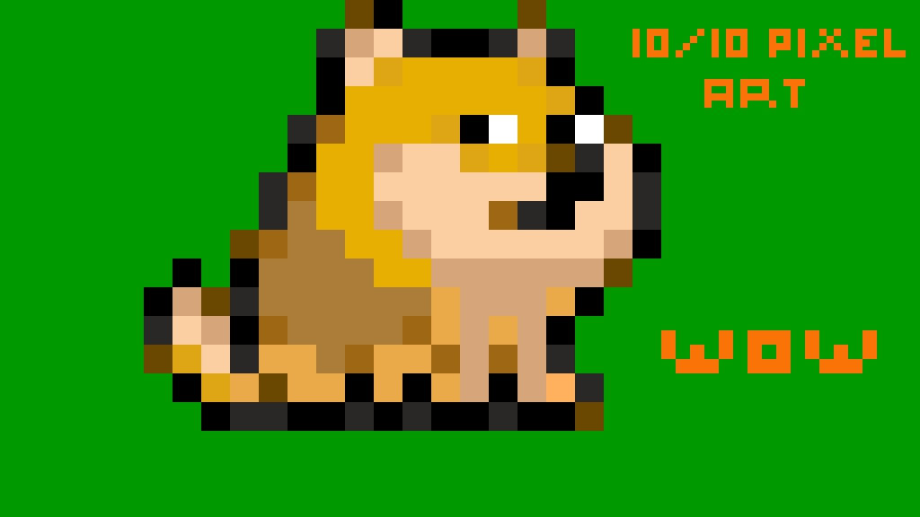 Pixilart - Doge by Maturgo