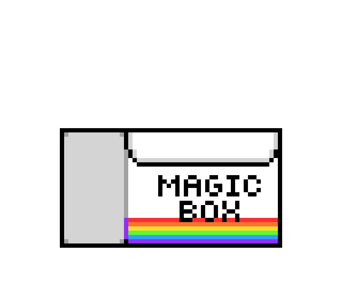 Pixilart - THEMAGICBOX by Grubble