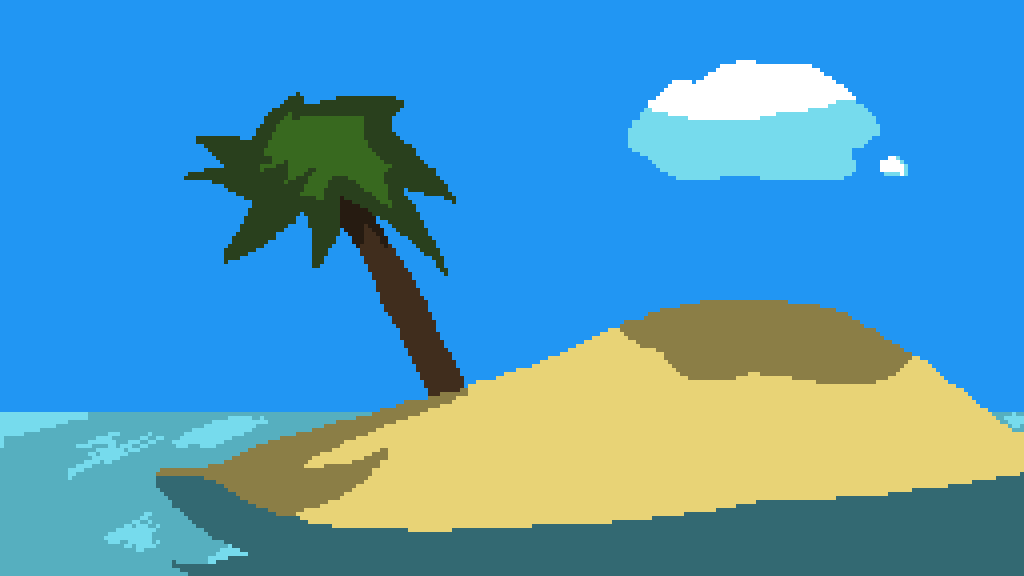 Pixilart - Stranded by Creek