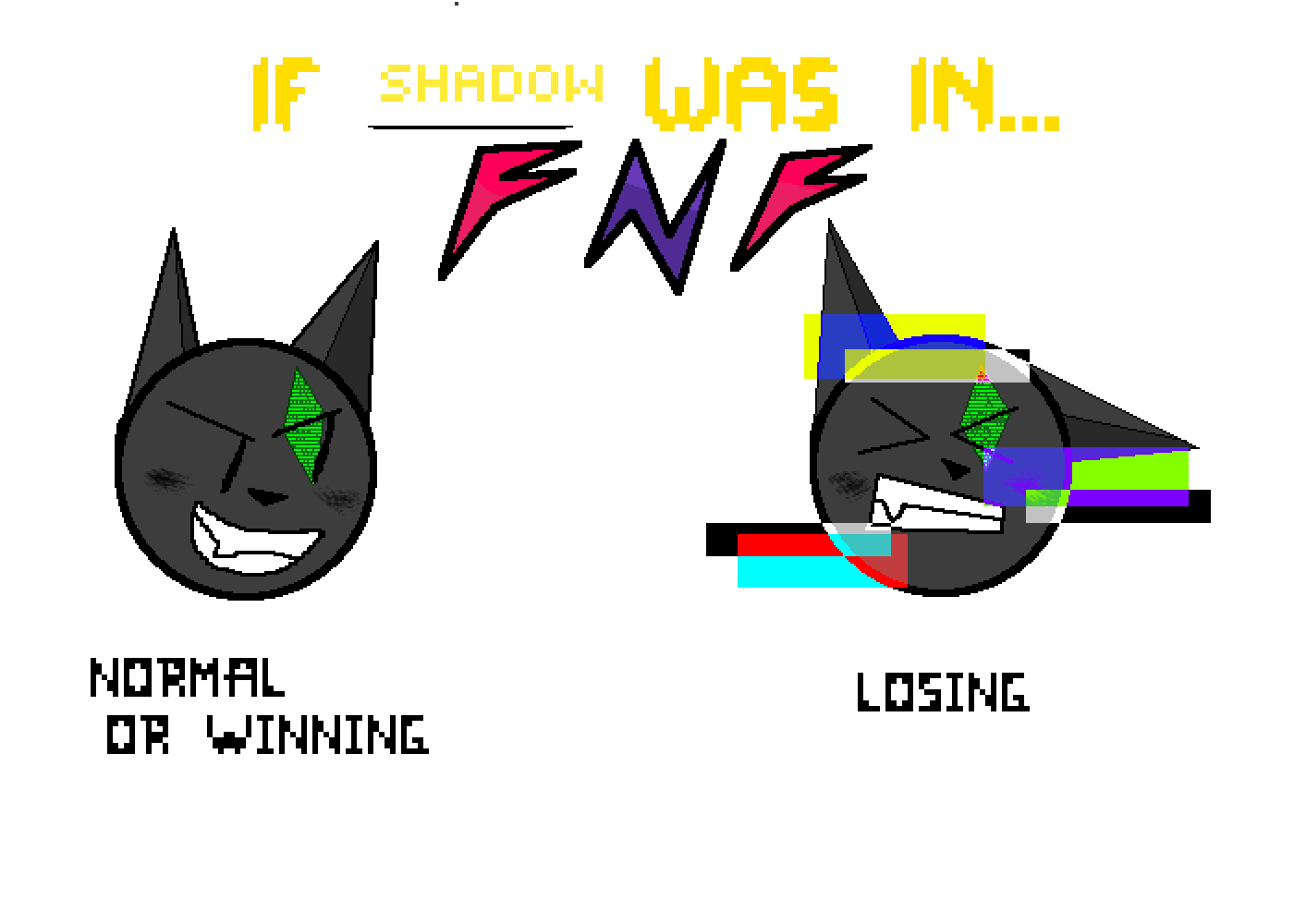 Editing If Shadow was in FNF - Free online pixel art drawing tool ...