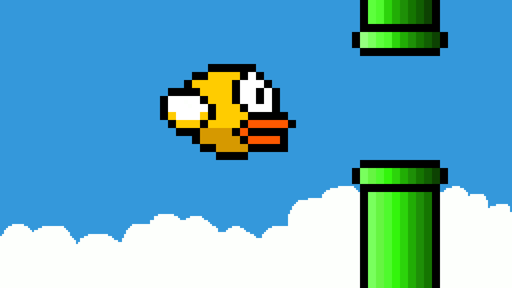 Pixilart - flappy bird! by lollysticks