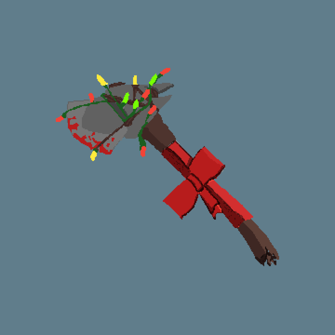 Pixilart - Festive Axe by Crisp