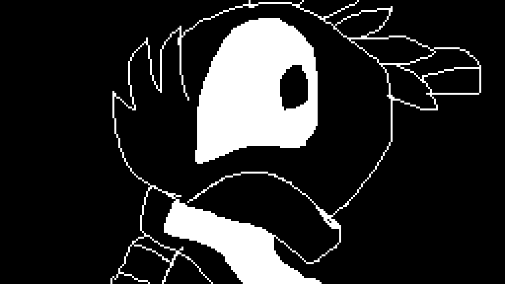 Pixilart - foxy version undertale by julaino