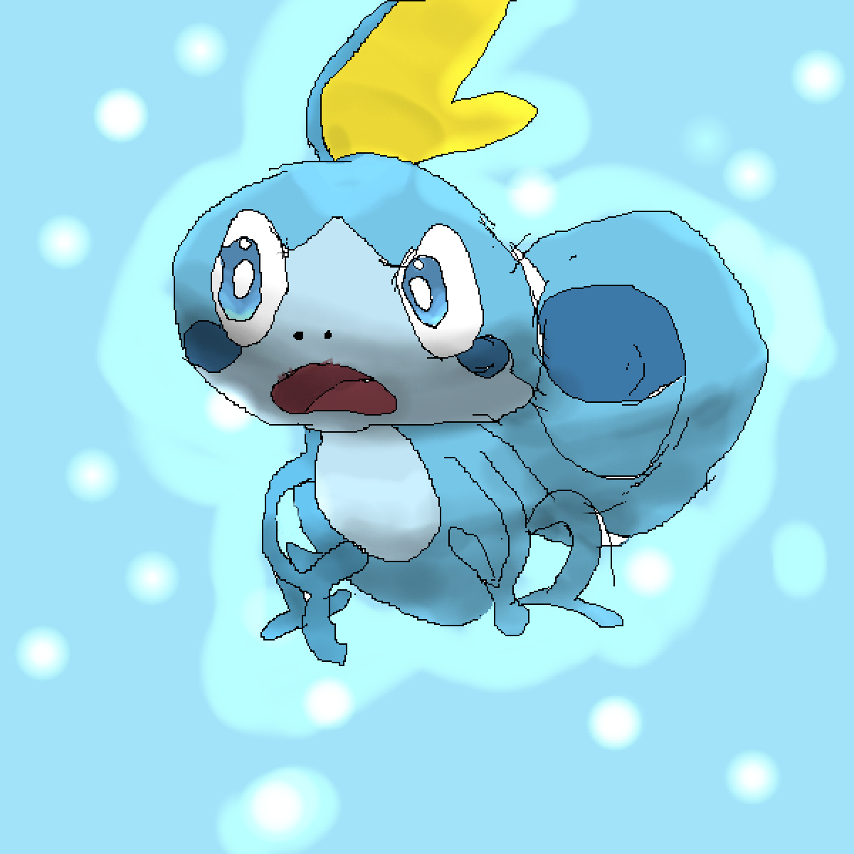 Pixilart - Sobble by BelovedHearts