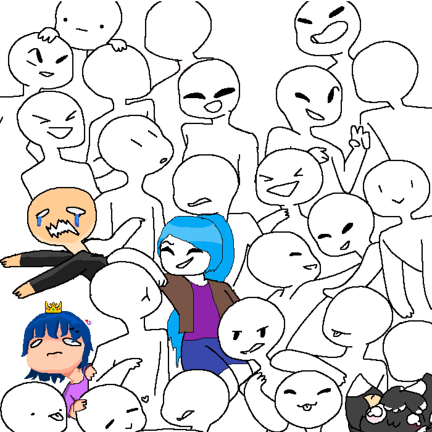 Pixilart - Fun collab by Lady-Skeleton14