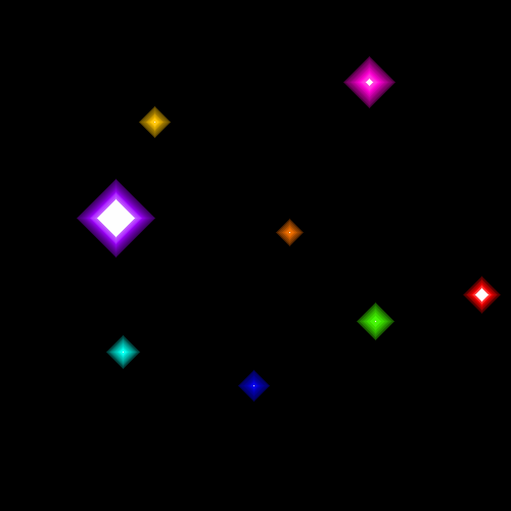 Editing Neon stars! =3 - Free online pixel art drawing tool - Pixilart