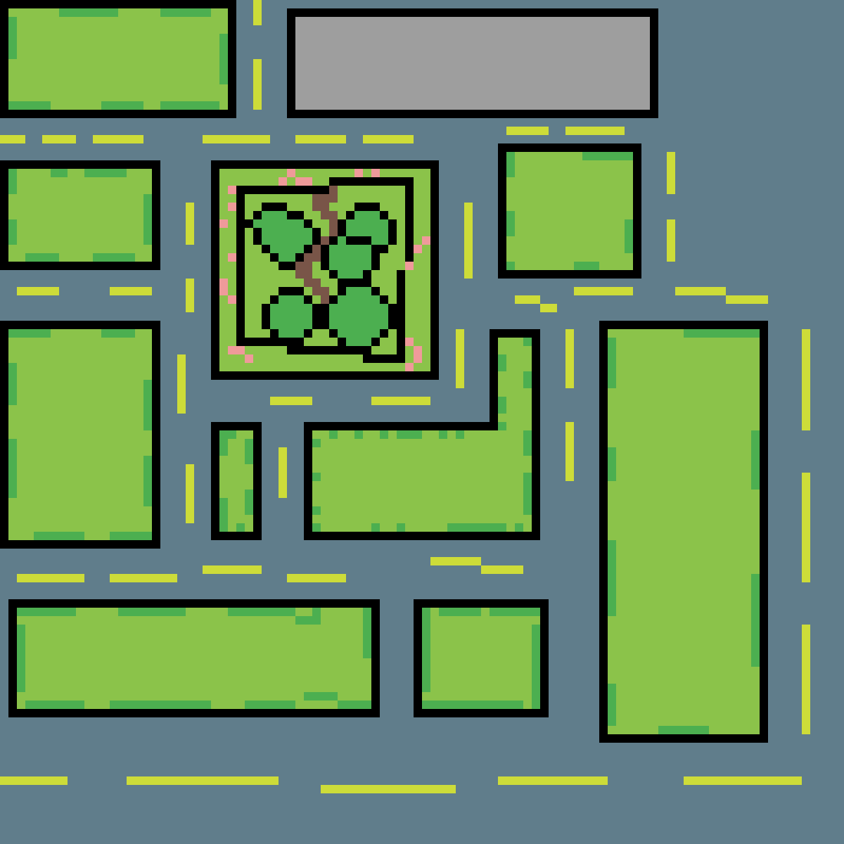 Editing city layout - Free online pixel art drawing tool - Pixilart