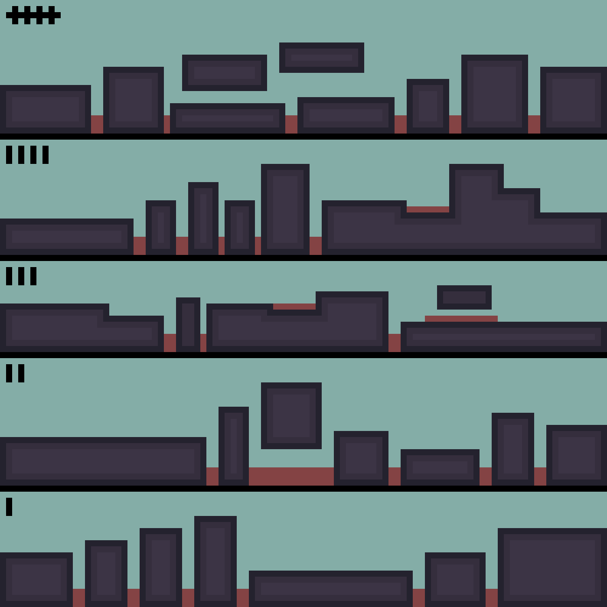 Pixilart - Pixel Jump Lvl 1 to 5 by s9059435