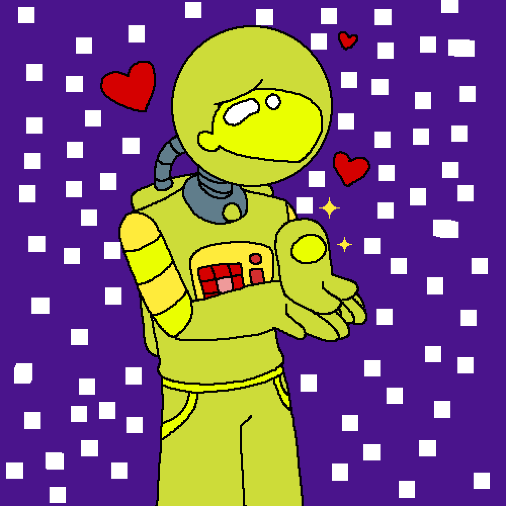 Pixilart - TINY GOLDEN IMPOSTER GOAL by Douma-Though
