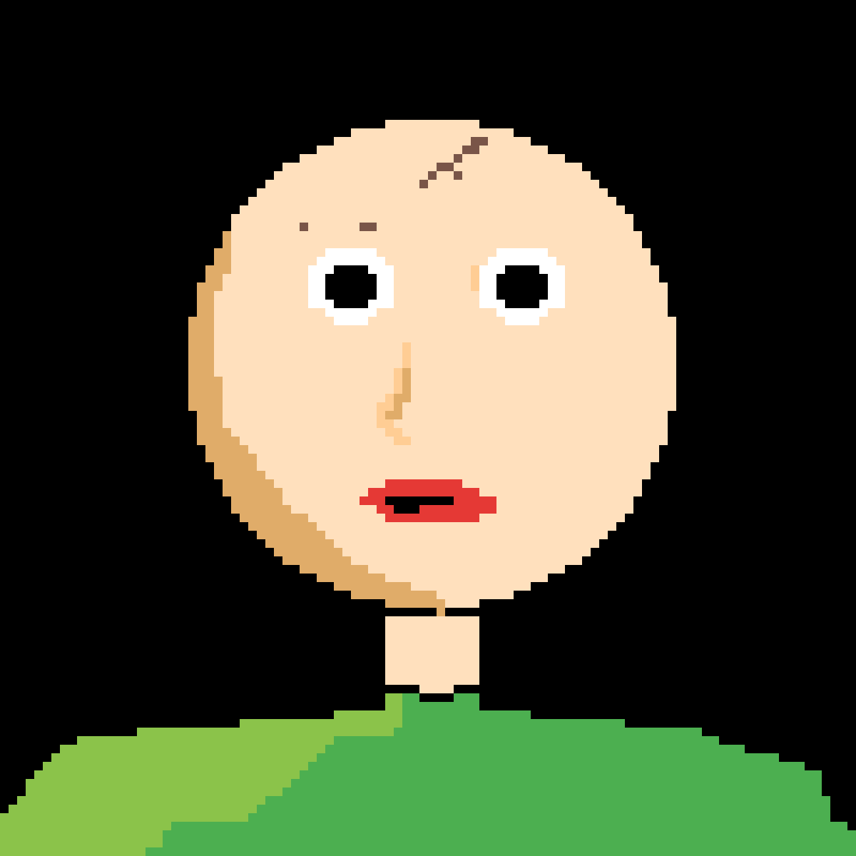 Editing Baldi's Basics - Free online pixel art drawing tool - Pixilart
