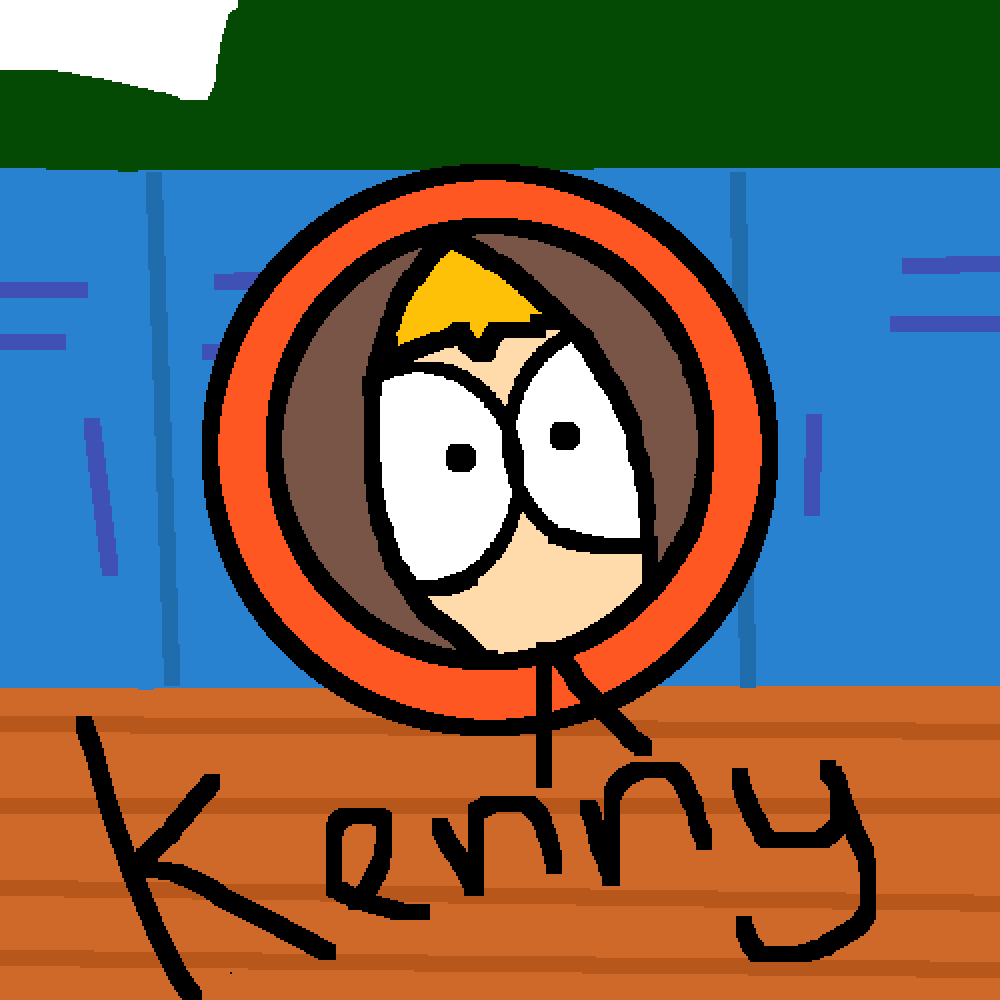 Pixilart - Kenny by CrazedKenny
