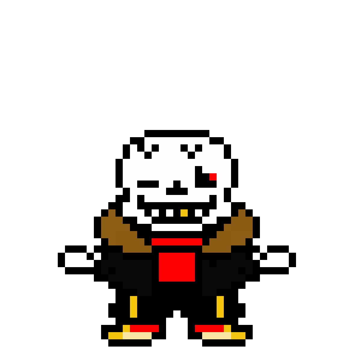 Pixilart - edgy sans. by idlemidnight
