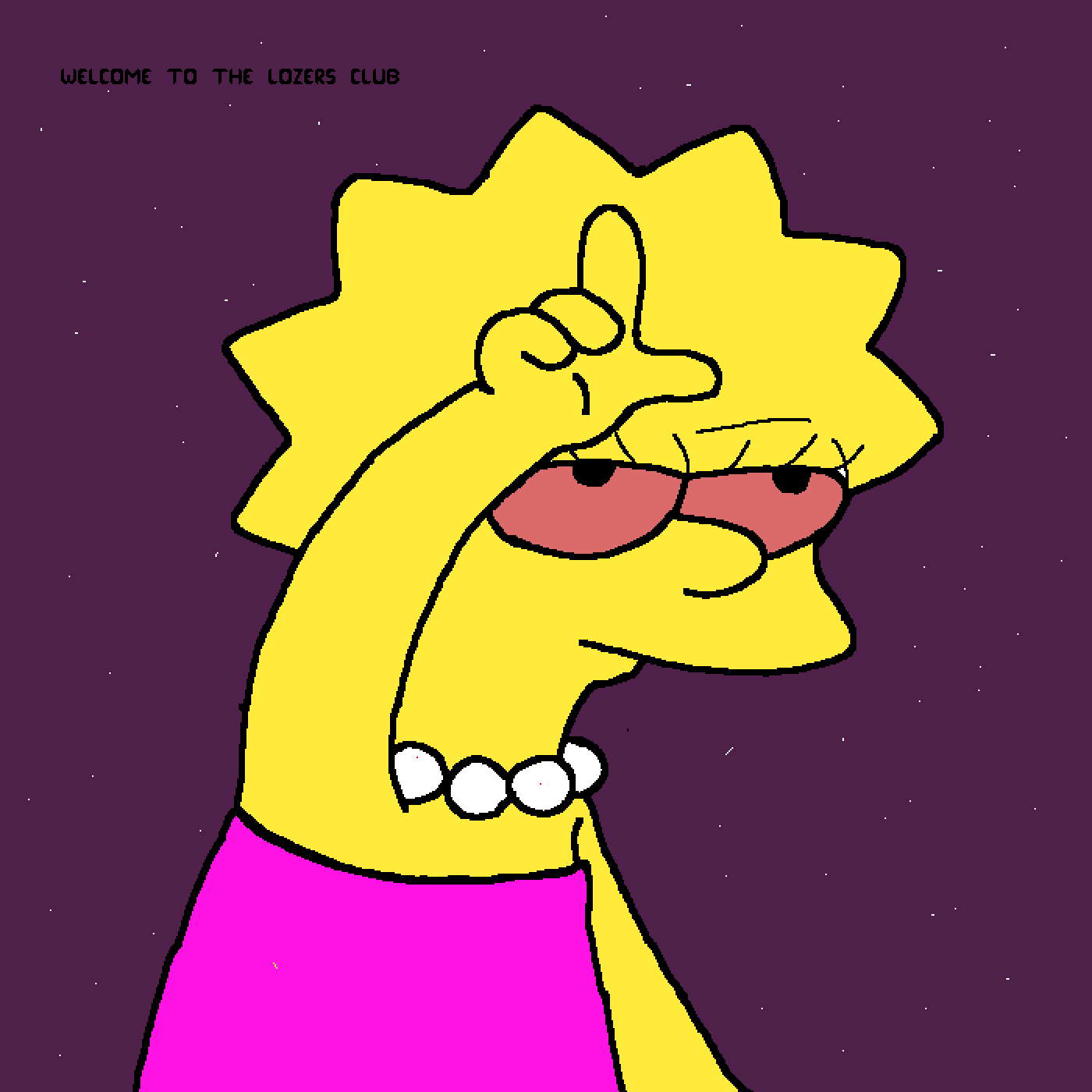 Lisa Simpson Drawing