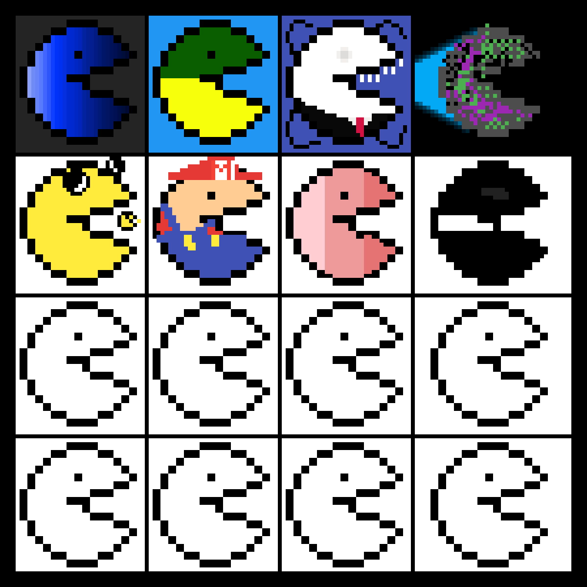 Editing Pac boi - Free online pixel art drawing tool - Pixilart