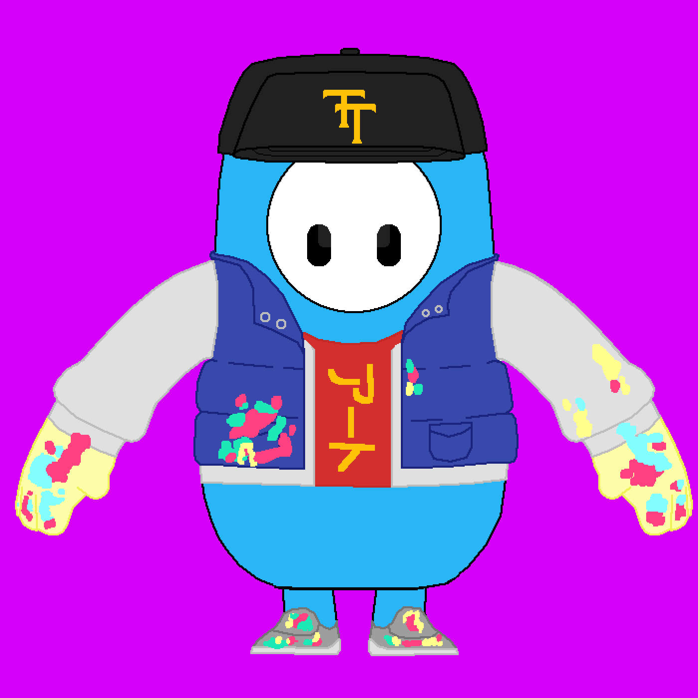 Pixilart - Fall Guys X Fortnite by infurnorager312