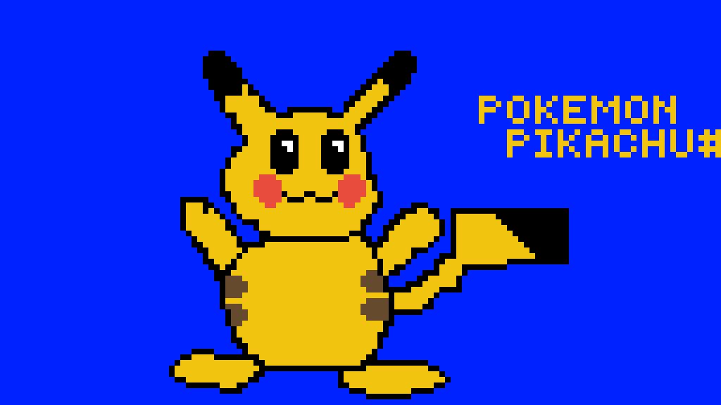 Pixilart - #PokeChu by CardBoardTurtle