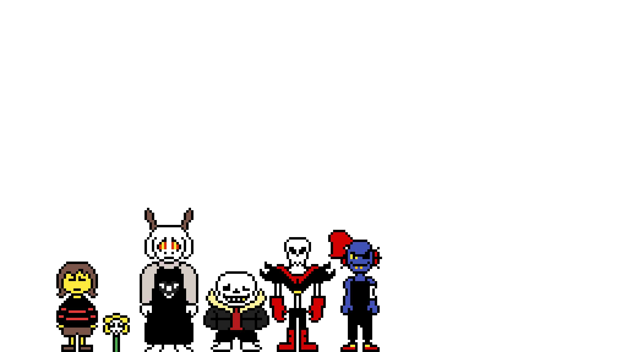 Pixilart - Underfell cast part 1 by UndertaleFNFfan