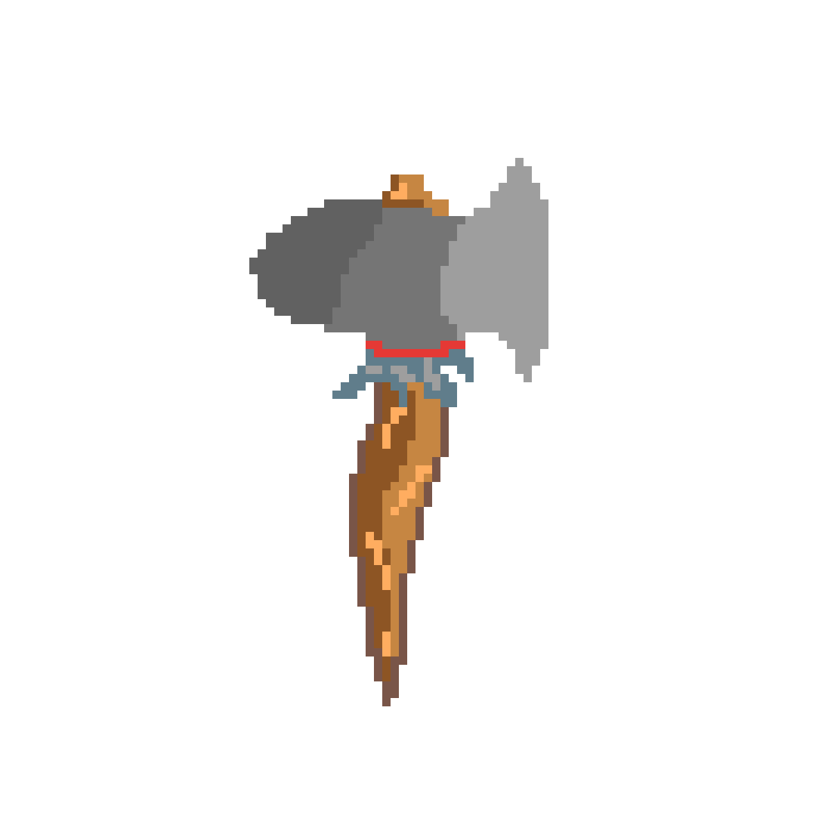 Editing ARK Snow Tundra Ice Axe - Free online pixel art drawing tool ...