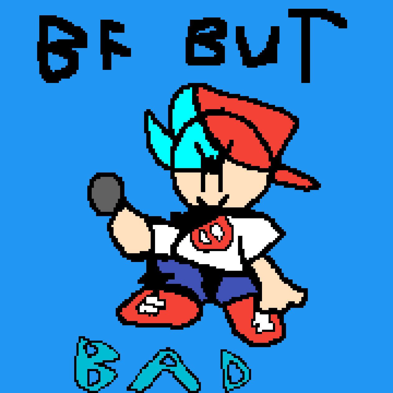 Pixilart - fnf bad mod by TheGamingLock2