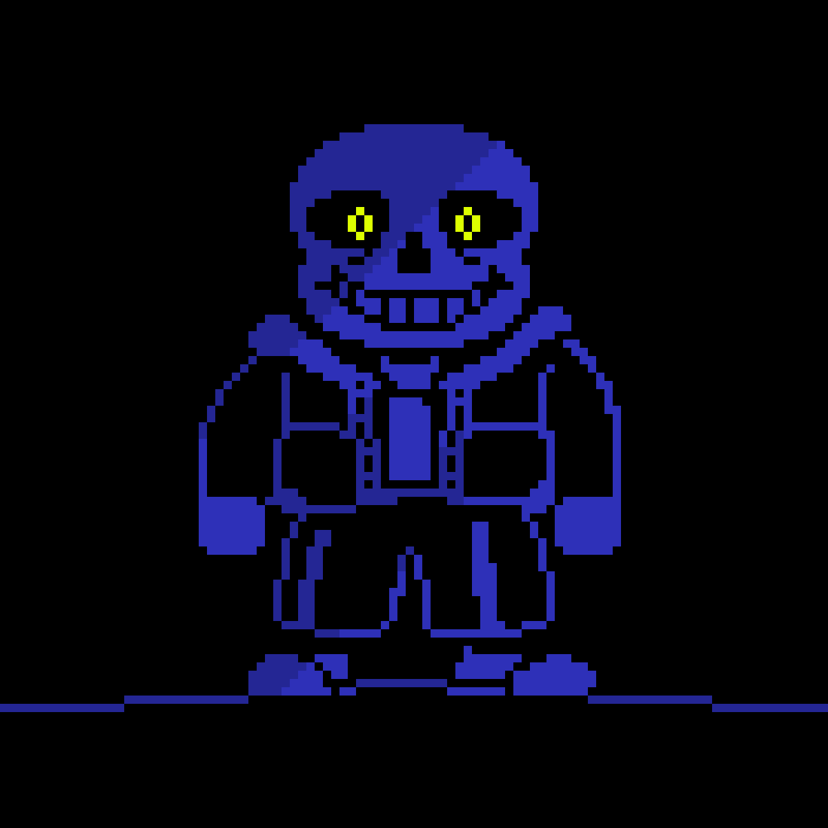 Pixilart - The bonely one by useless-link