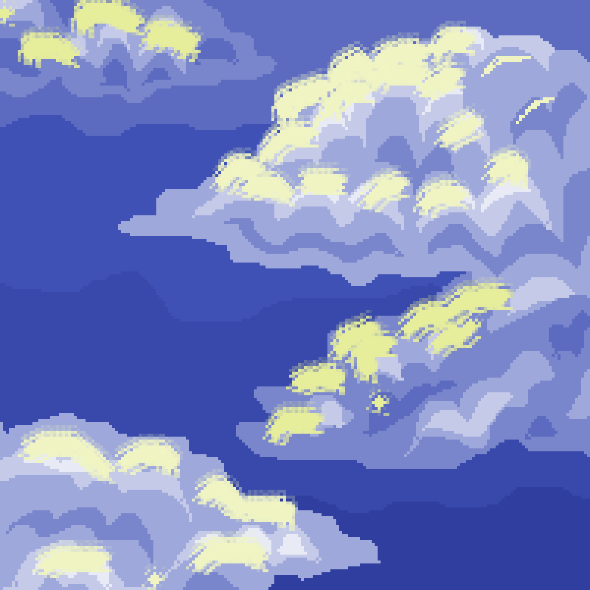 Pixilart - Bad Clouds by RandomAxolotl