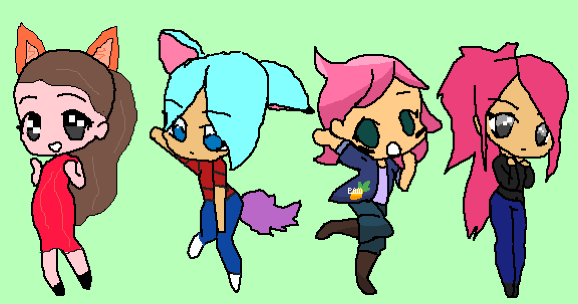 Editing Pose!!! - Free online pixel art drawing tool - Pixilart