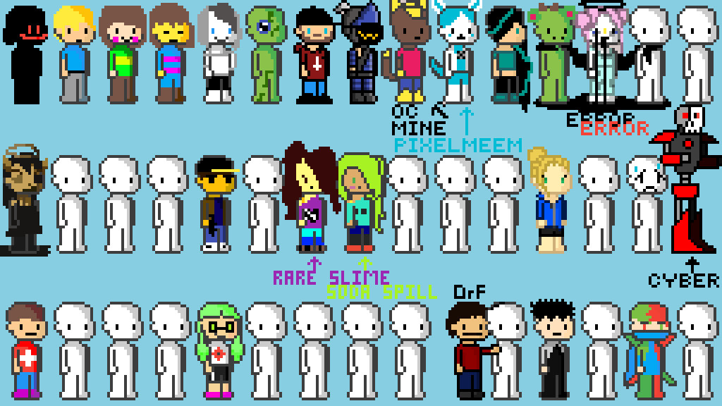 Pixilart - Custom Character Collab by StoneDemon27