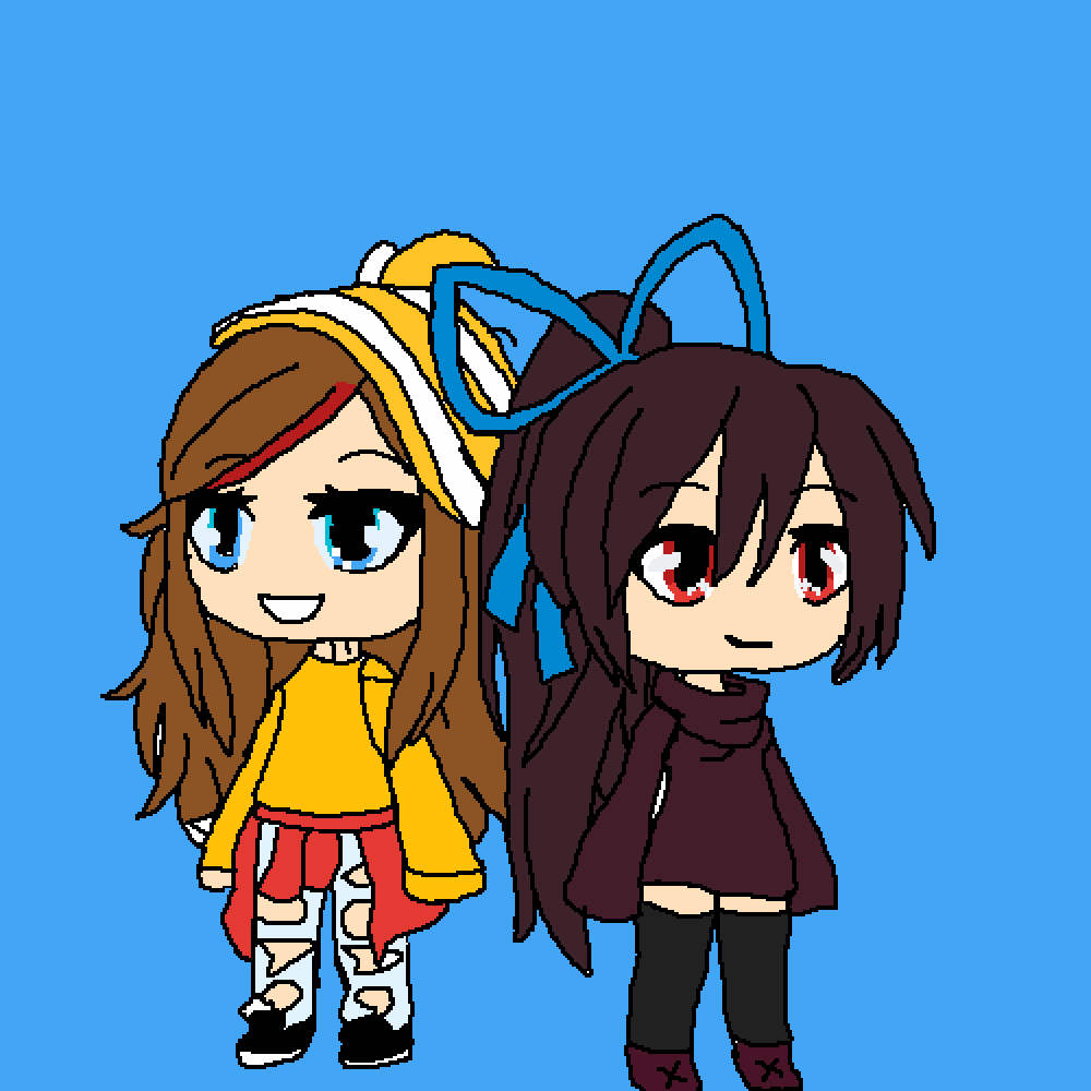 Pixilart - gacha girls by Arieee