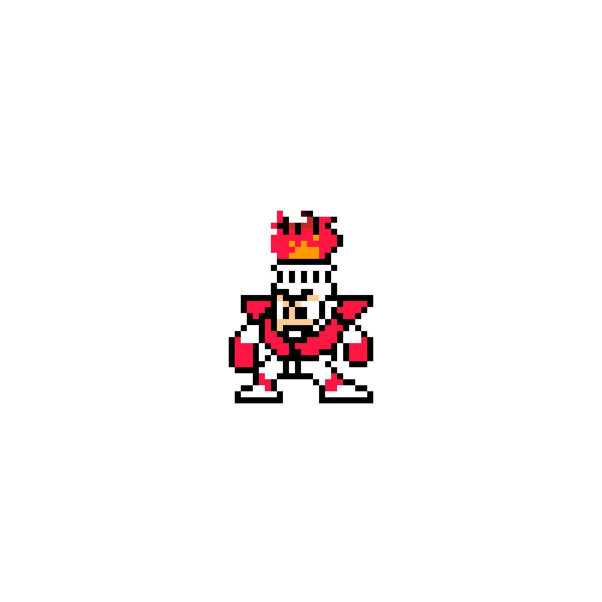 Pixilart - FIRE MAN GIF by Supa-Sonic3