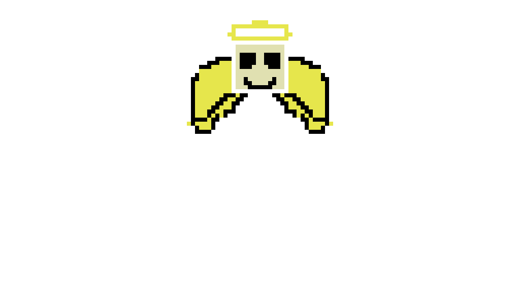 Editing Angel head and wings - Free online pixel art drawing tool ...