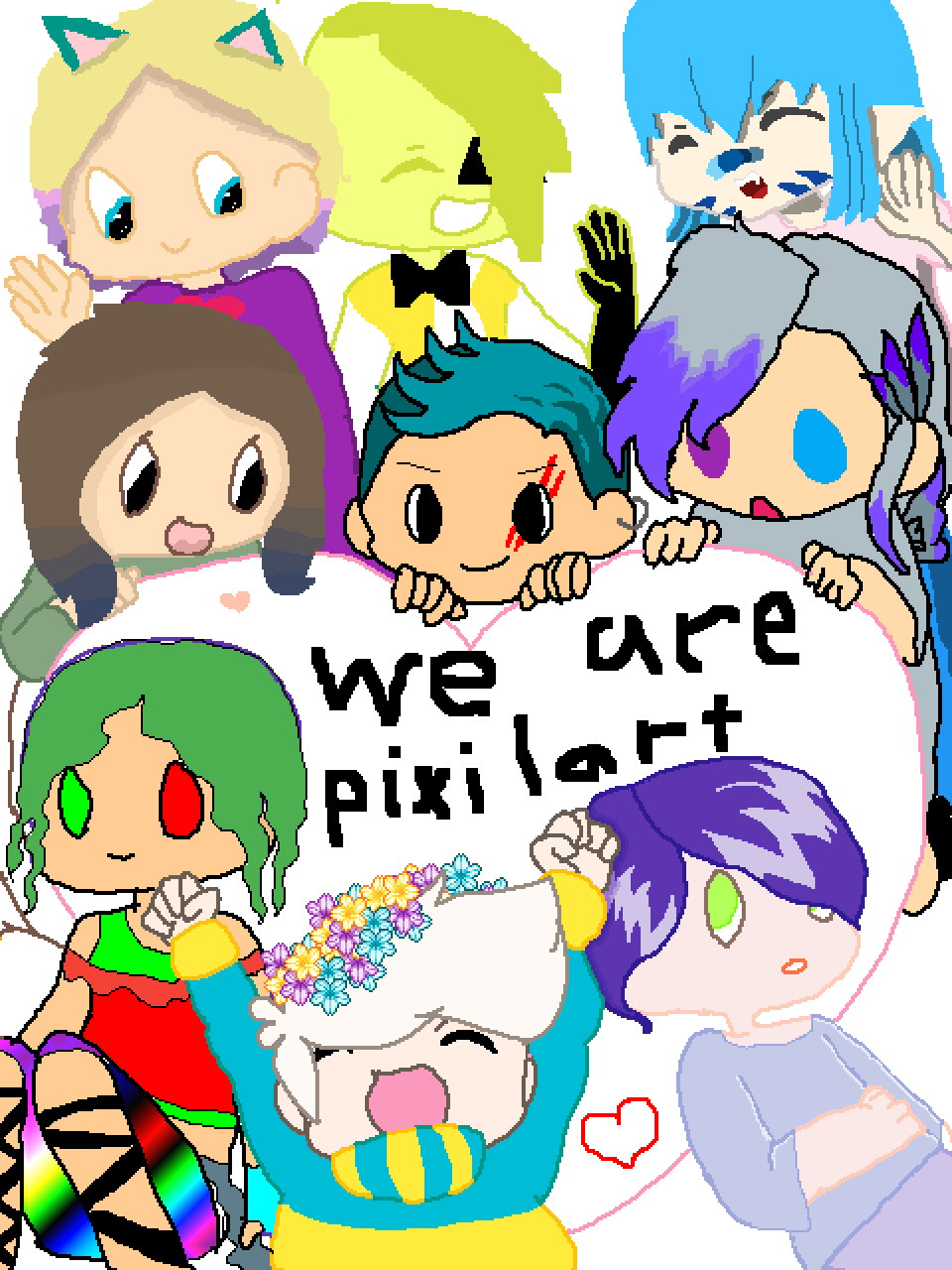 Pixilart - WE ARE PIXIL ART!!!! by best-girl