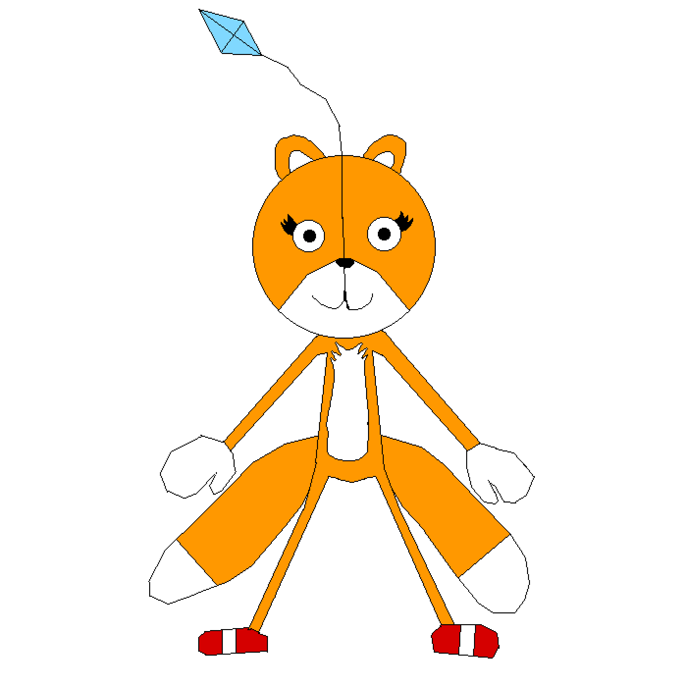 Pixilart - Tailsko Doll by FemaleFleetway