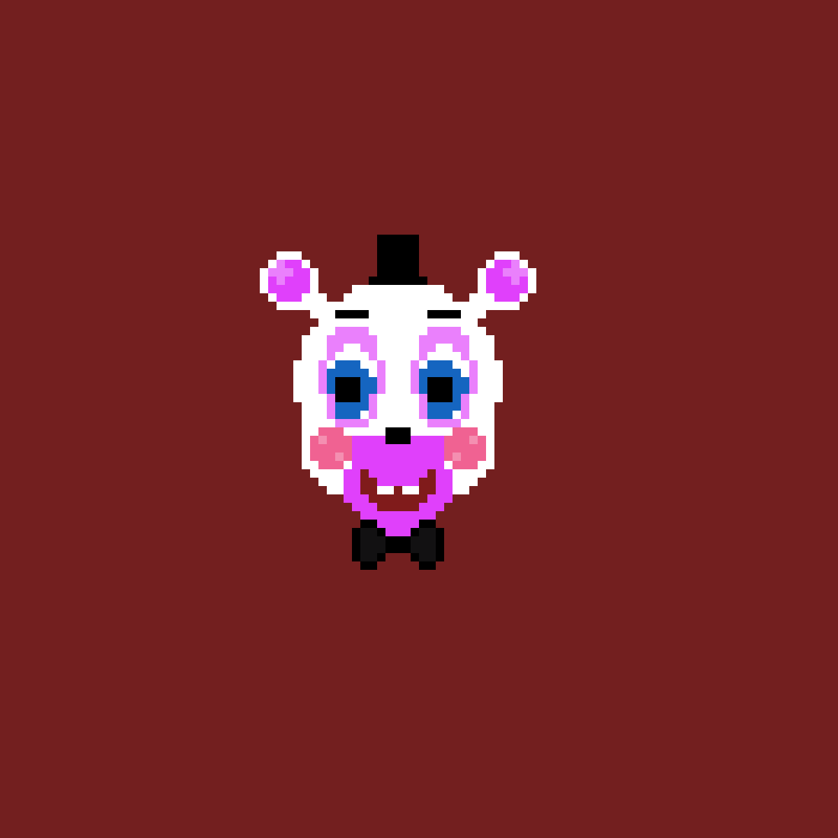 Pixilart - Helpy (mini funtime freddy) by Damman