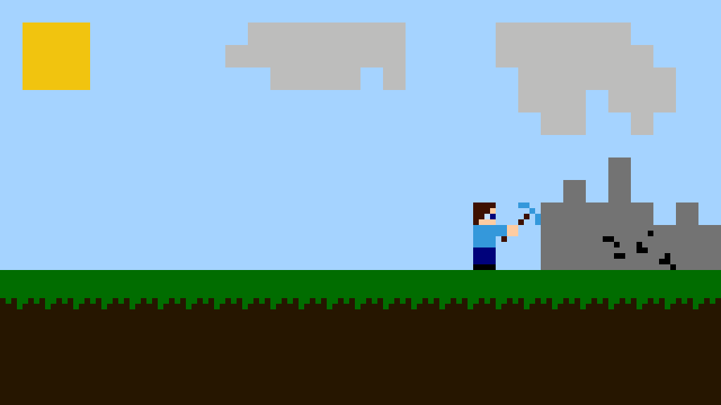 Editing Minecraft - Happy Mining! - Free online pixel art drawing tool ...